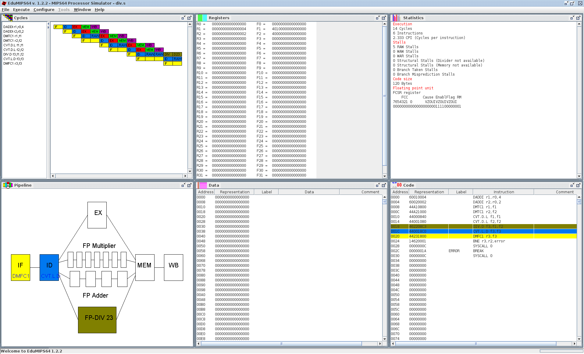 探索未来技术教育：EduMIPS64 —— 全面的MIPS64 CPU模拟器-CSDN博客